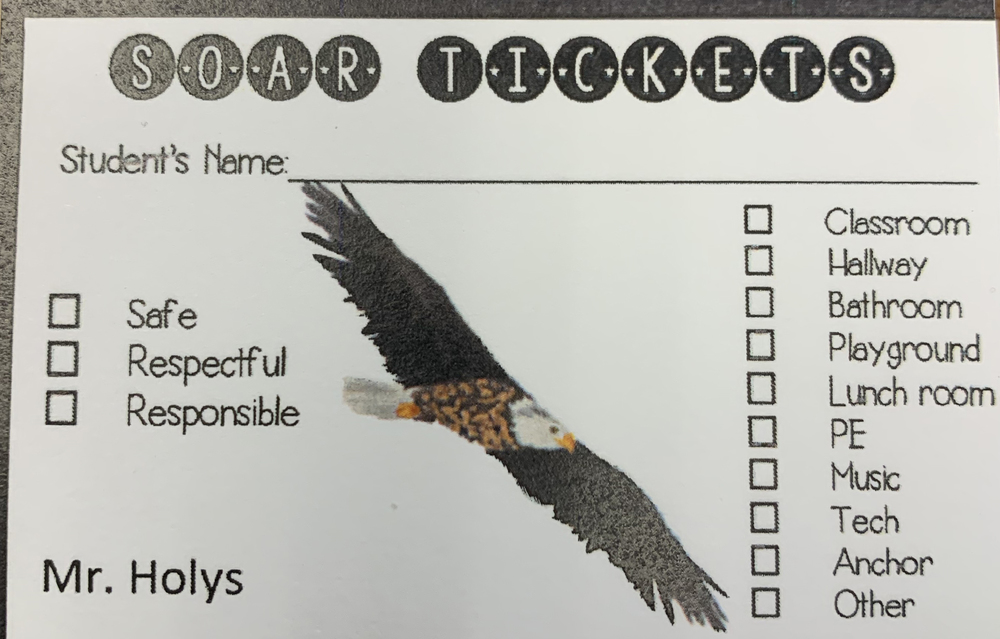 Lost Creek lift students with SOAR Tickets | Lost Creek Elementary School