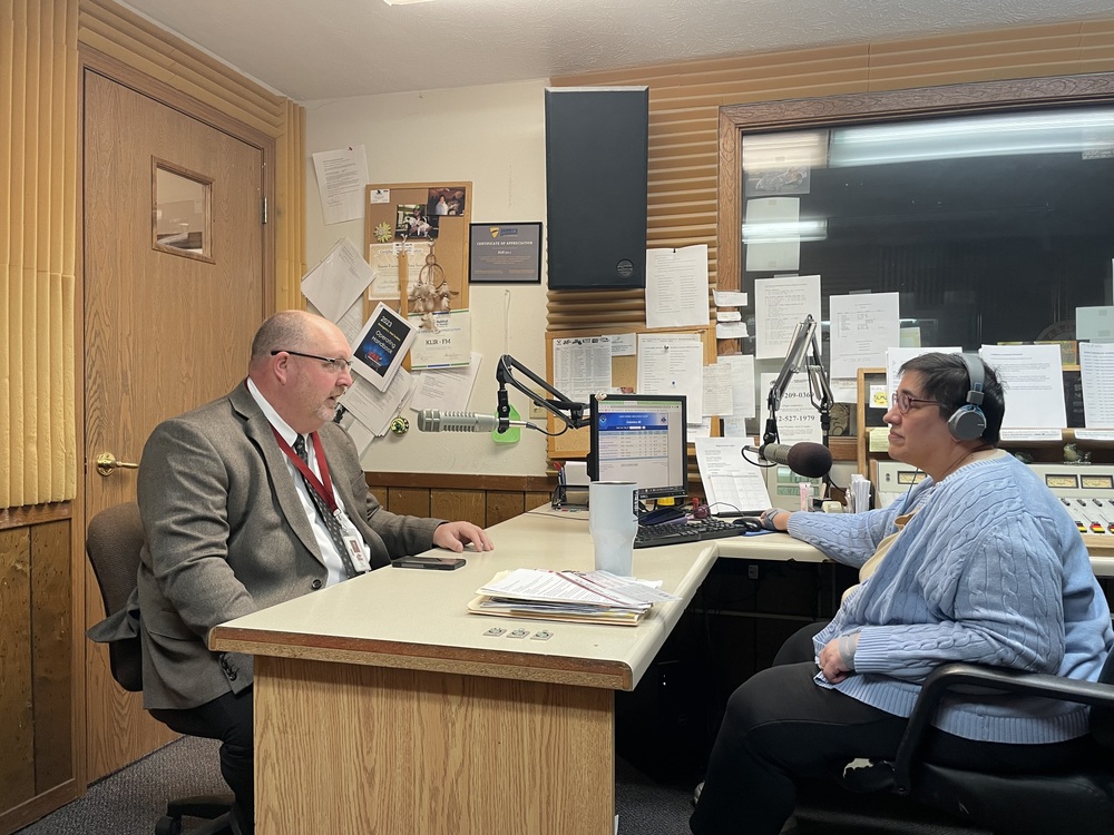 Mr. Chip Kay on KLIR - Community Corner April 4 | Columbus High School